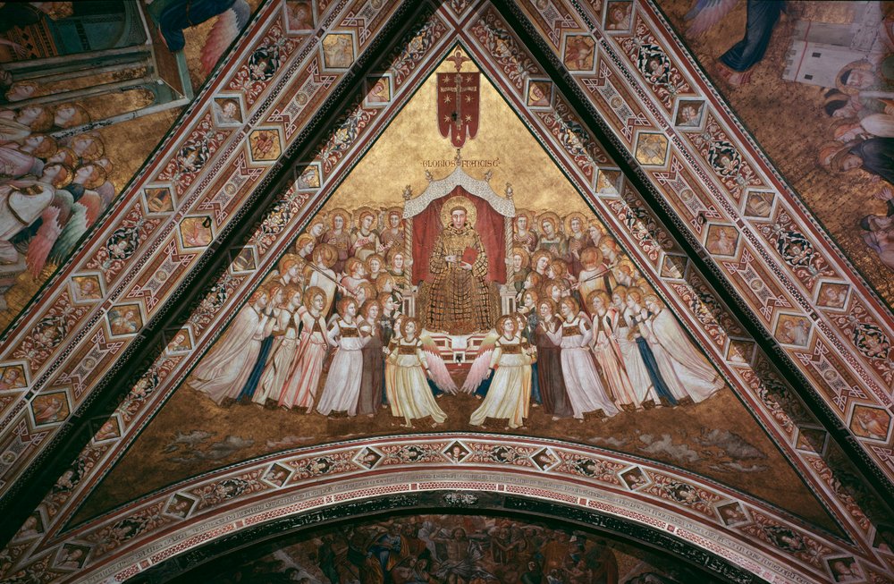 The Triumph of St Francis of Assisi by Giotto (c.1266-1337)