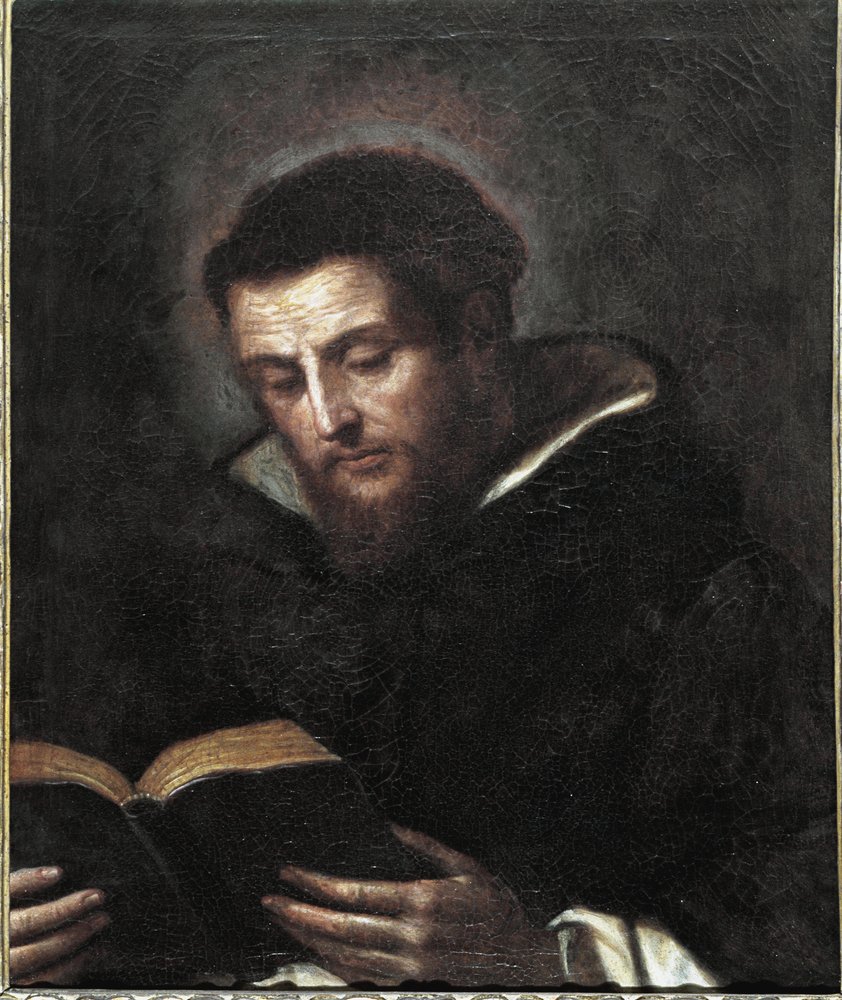 St Dominic by Guercino: Highest-quality art reproduction