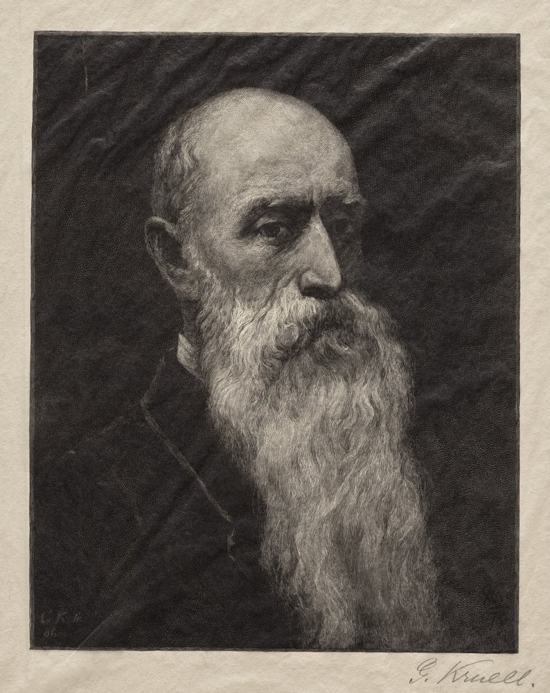 William Morris Hunt by Gustav Kruell: Buy fine art print