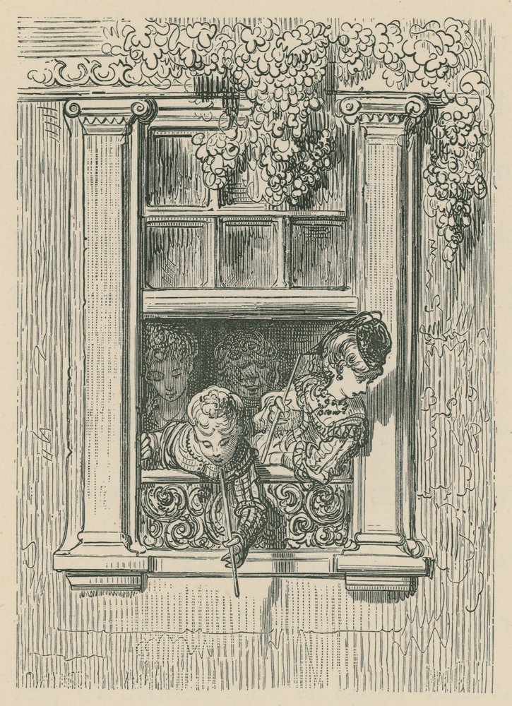 A scene of London life by Gustave Dore: Buy fine art print