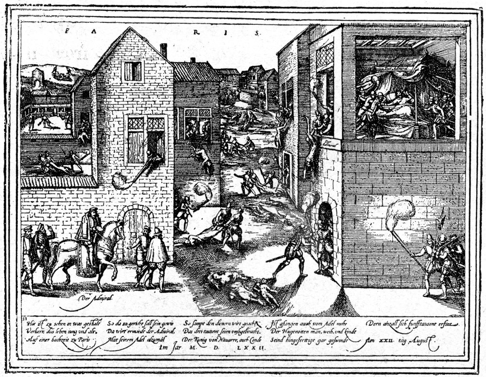 The St Bartholomews Day massacre by Gustave Demoulin