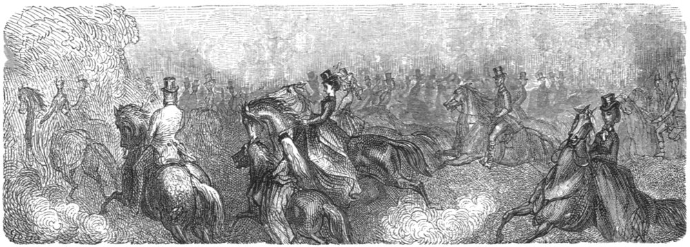 A Morning Ride by Gustave Dore: Buy fine art print
