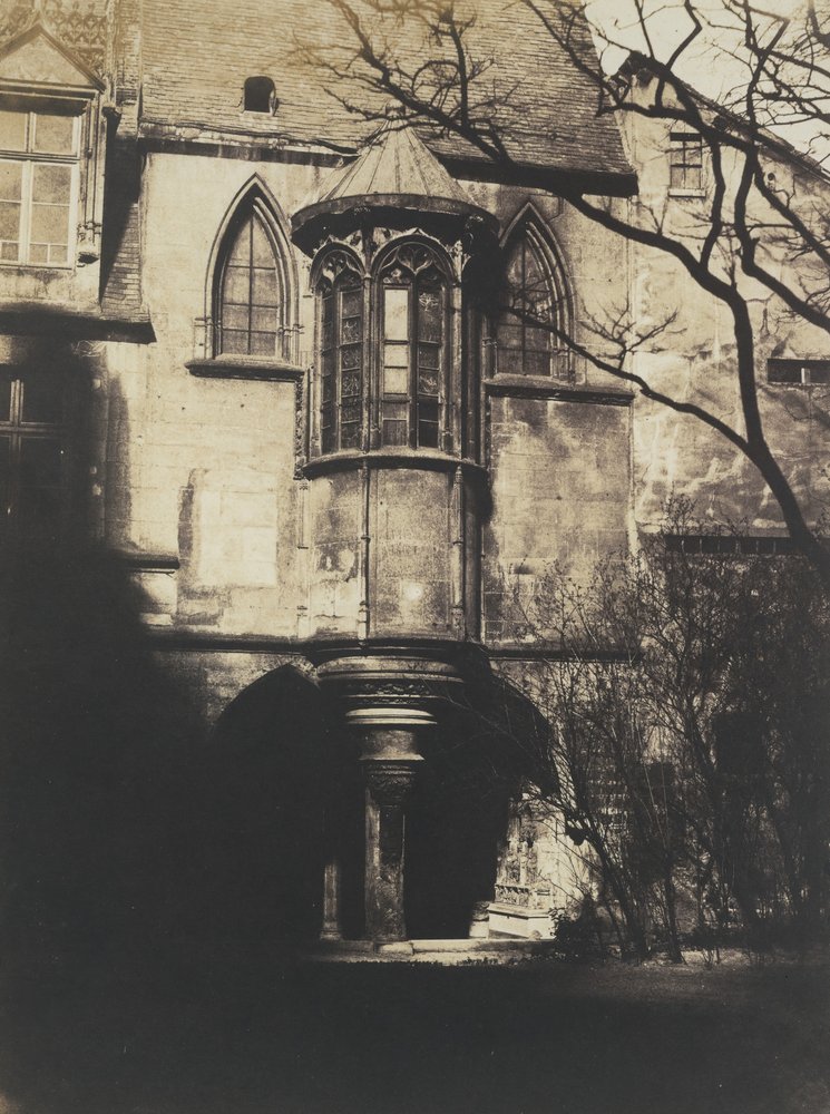 Hotel de Cluny, Paris, ca. 1851 by Gustave Le Gray