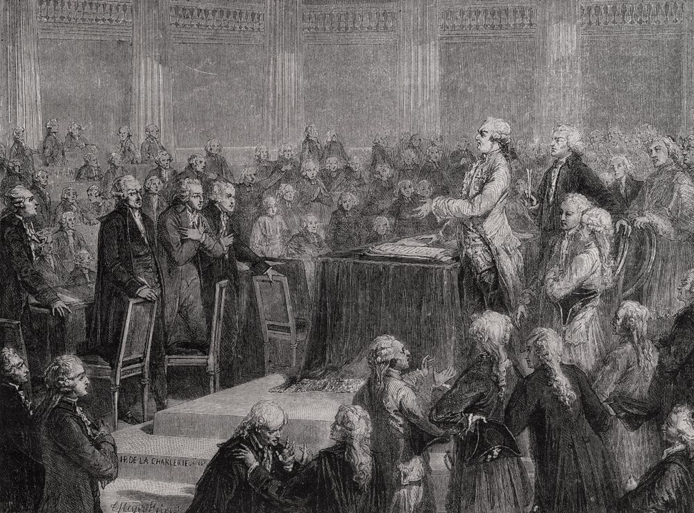 King Louis XVI Accepts and Swears to the Constitution, 14th September 1791