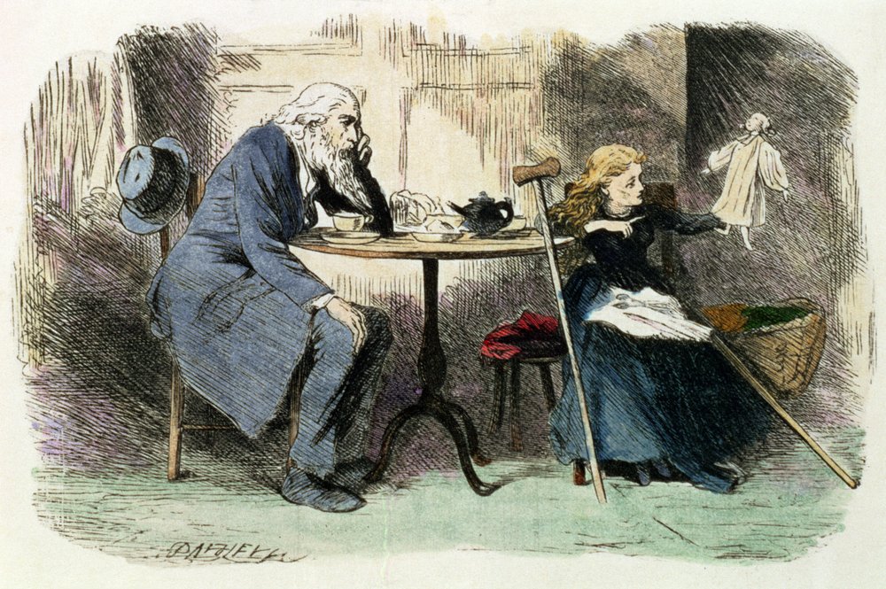 Jo The Crossing Sweeper, illustration from 'Bleak House' by Charles Dickens