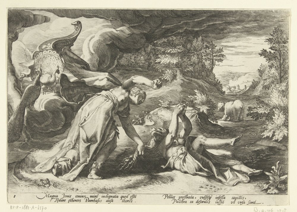 Juno Transforms Callisto into a Bear (Ovid's Metamorphoses)