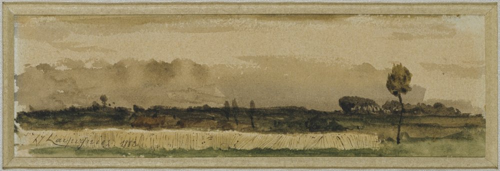 The Spindly Tree by Henri Joseph Harpignies