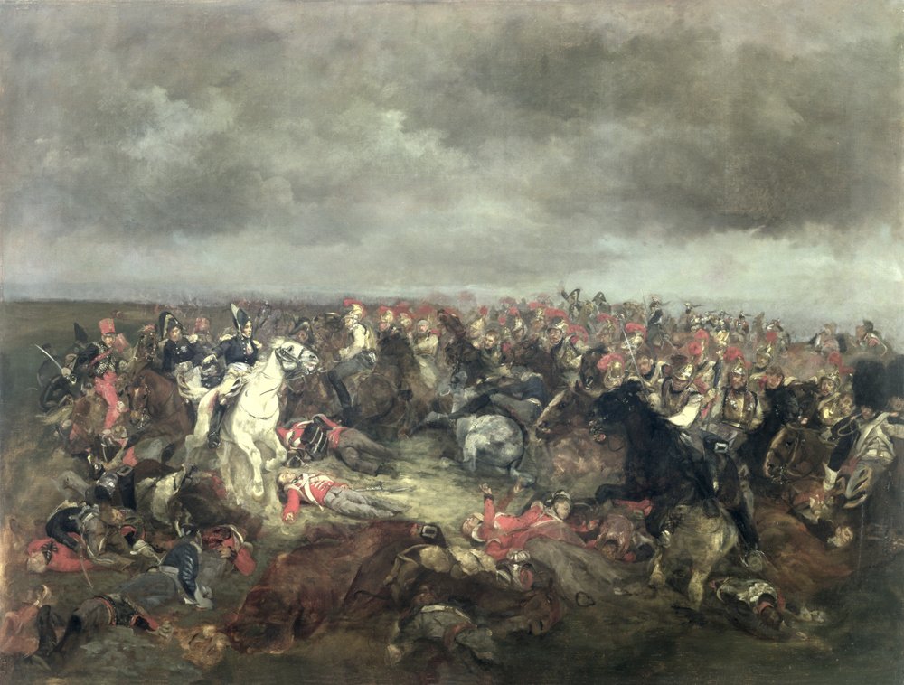 Marshal Ney at Waterloo by Henri-Louis Dupray
