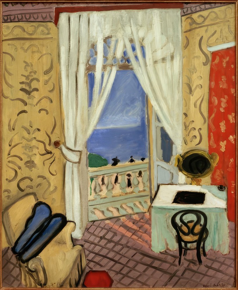 Interior with Violin Case by Henri Matisse: Fine art print