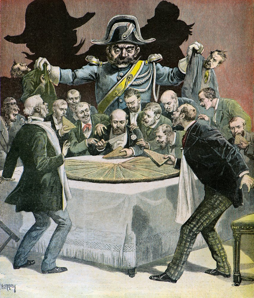 King's Day Cartoon by Henri Meyer: Premium art reproduction