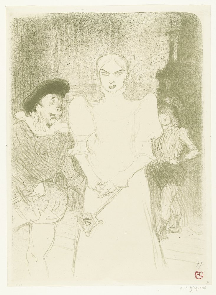 Portrait of Actress Rose Caron in Her Role as Marguerite in Faust at ...