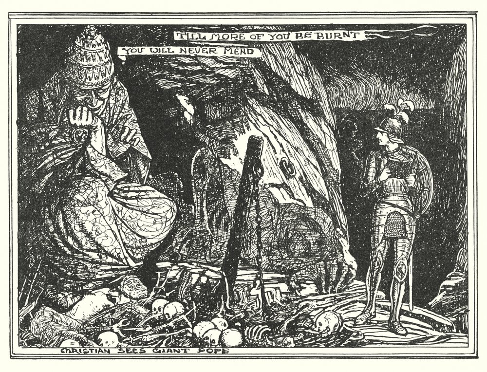 Illustration for The Pilgrim's Progress by John Bunyan