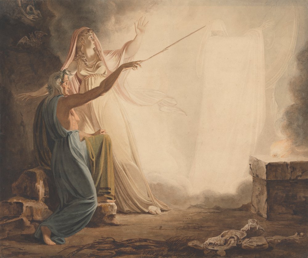 Incantation Scene by Henry Pierce Bone: Buy fine art print