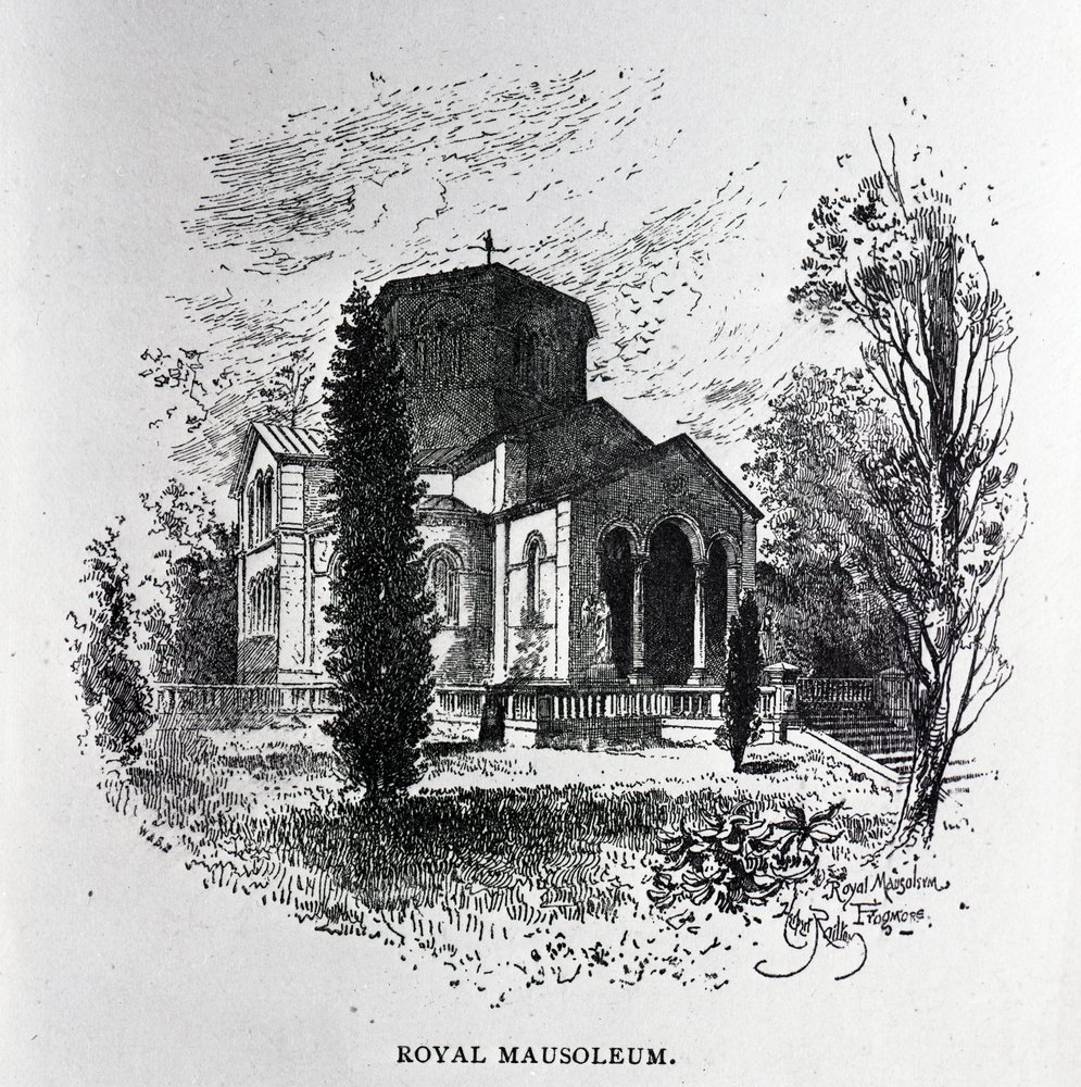 The Royal Mausoleum, Frogmore by Herbert Railton