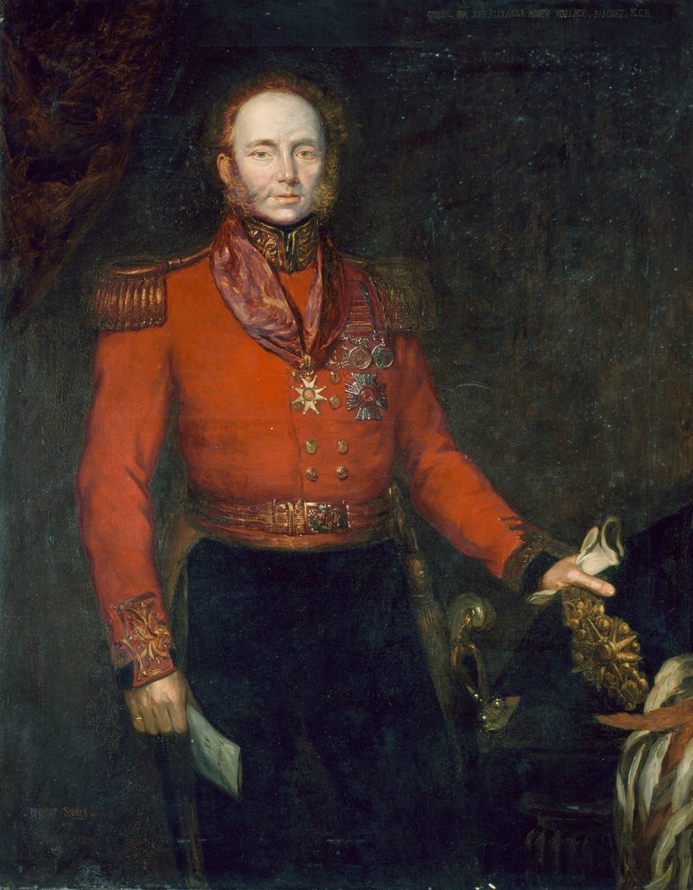 Major General John Alexander Dunlop Agnew Wallace (c.1775-1857) 1835