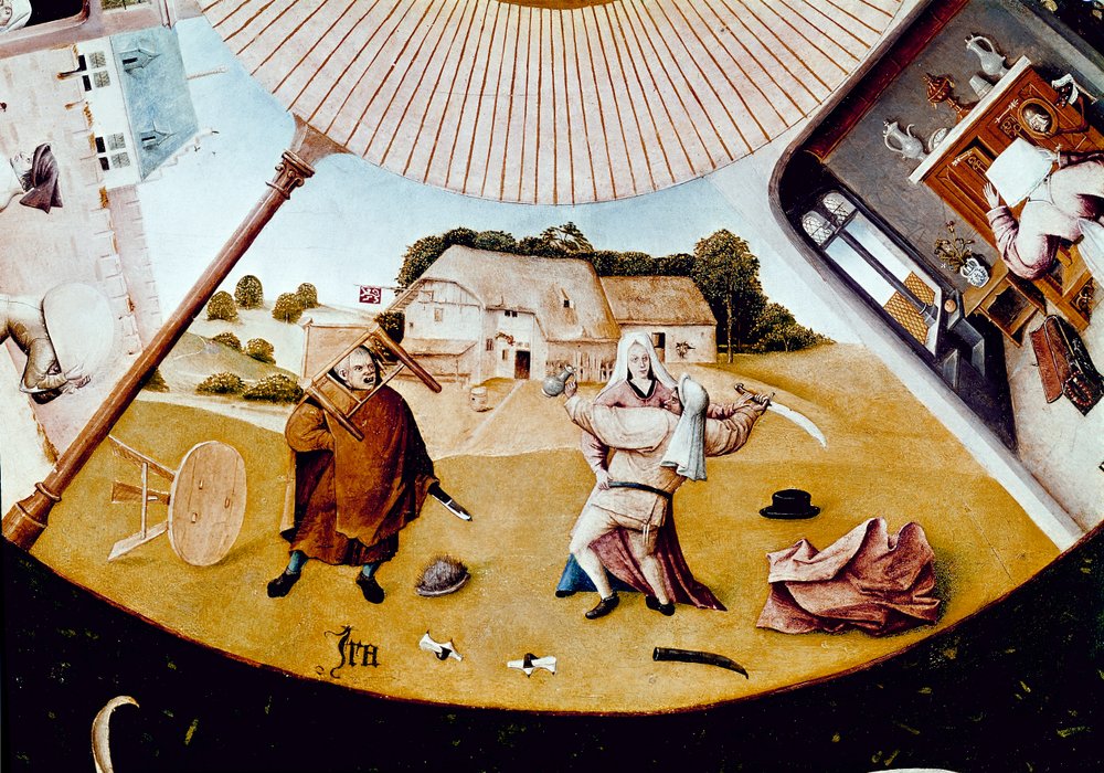 Anger (detail) by Hieronymus Bosch: Buy fine art print