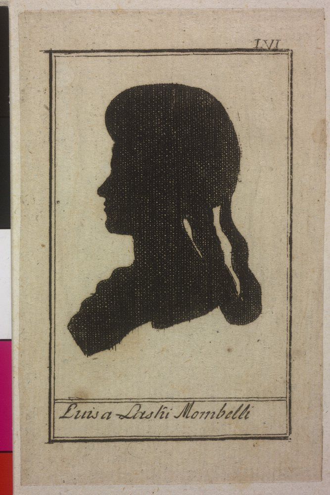 Luisa Mombelli by Hieronymus Loschenkohl: Fine art print