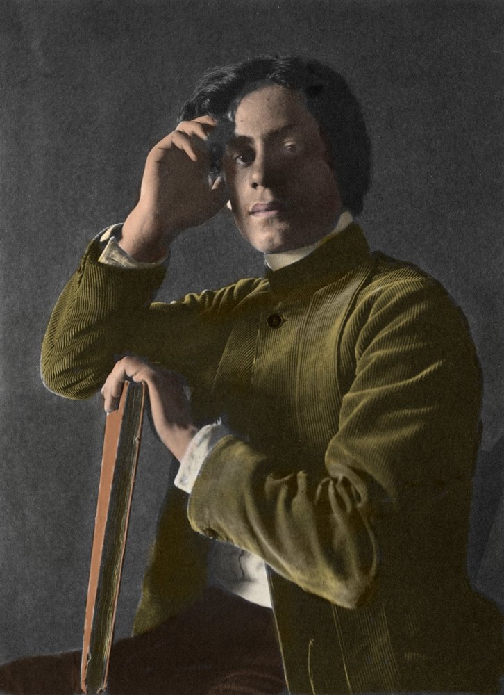 Portrait of Gibran Khalil Gibran - photo by F. Holland Day
