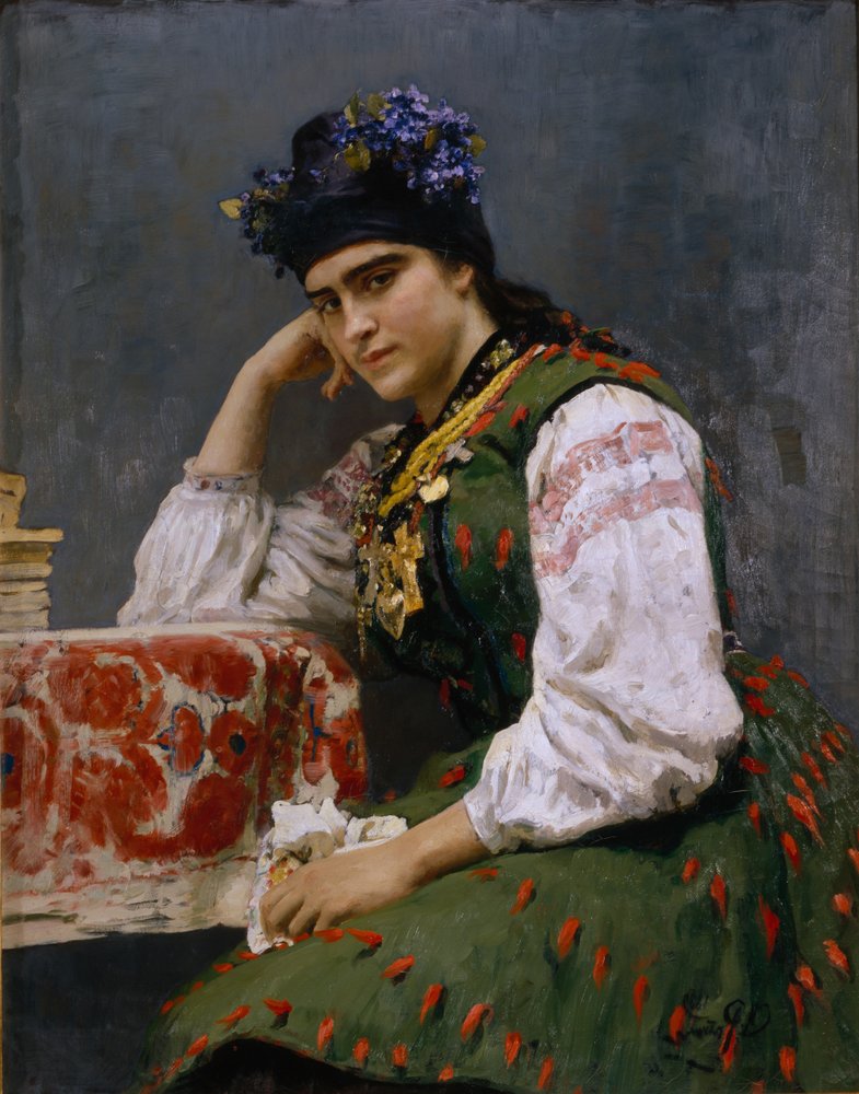 Portrait of Sofia Dragomirova-Lukomskaya