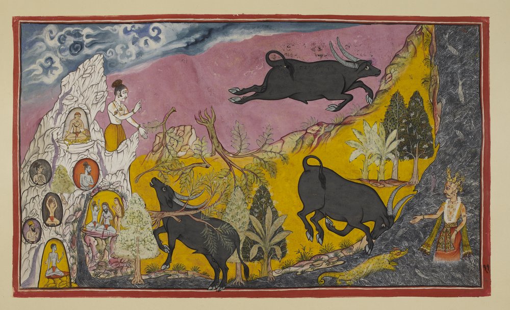 Sugriva then tells Rama and Laksmana how powerful his brother Ba