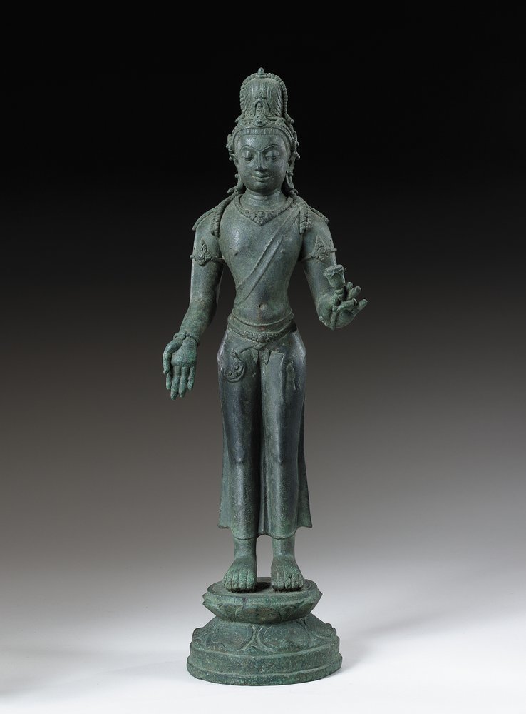 Figure of Avalokiteshvara by Indonesian: Fine art print