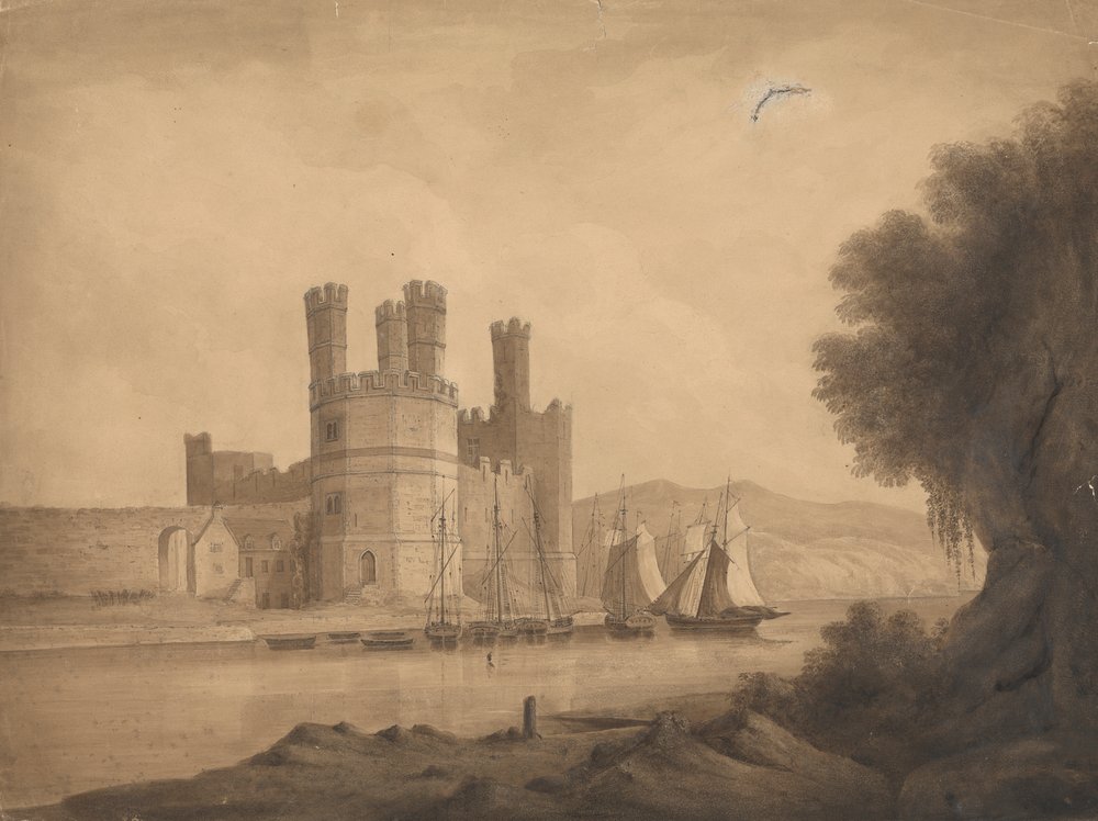 Caernarvon Castle, Eagle Tower by Isaac Weld