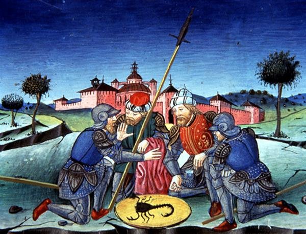 Soldiers Throw Lots for the Tunic of Christ