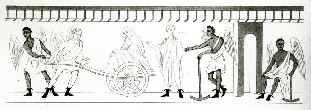 Frieze on the Pillar of the Grotta del Cardinale