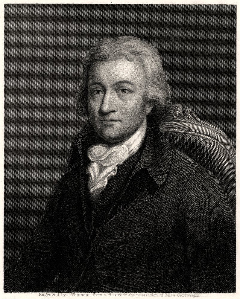 Dr Cartwright, 19th Century by J. Thomson: Fine art print