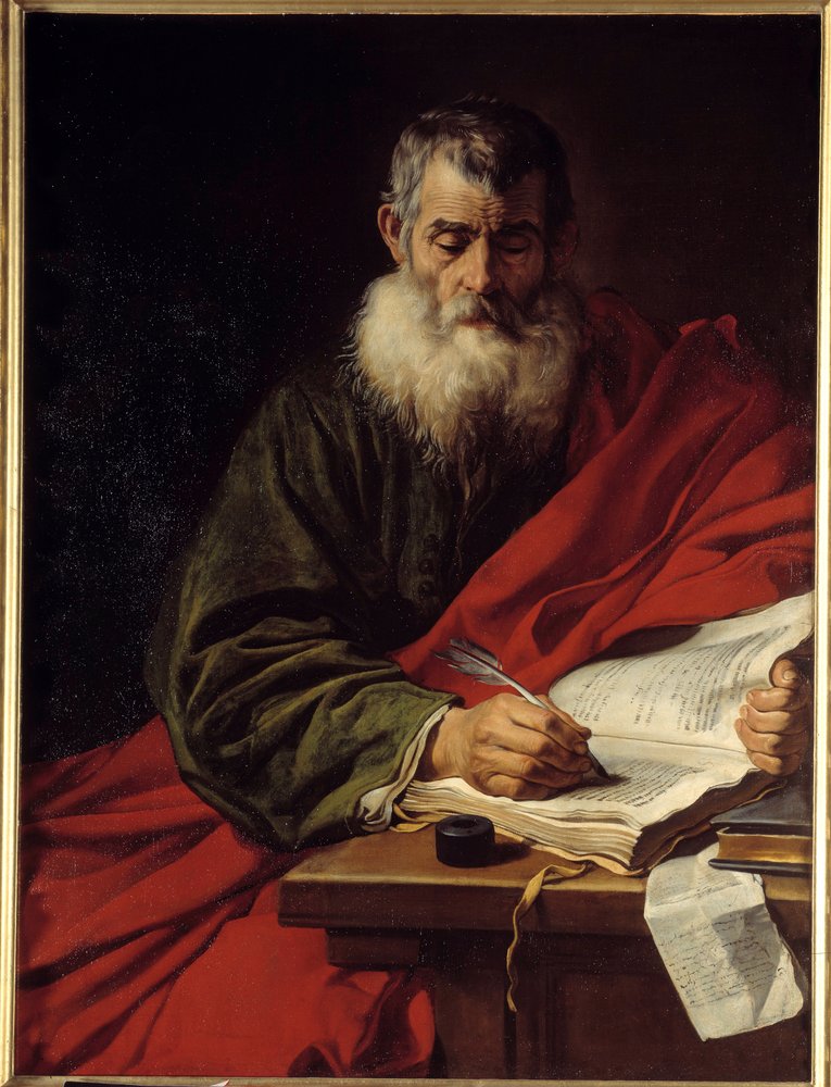 Saint Paul Writing by Jacob Adriensz Backer