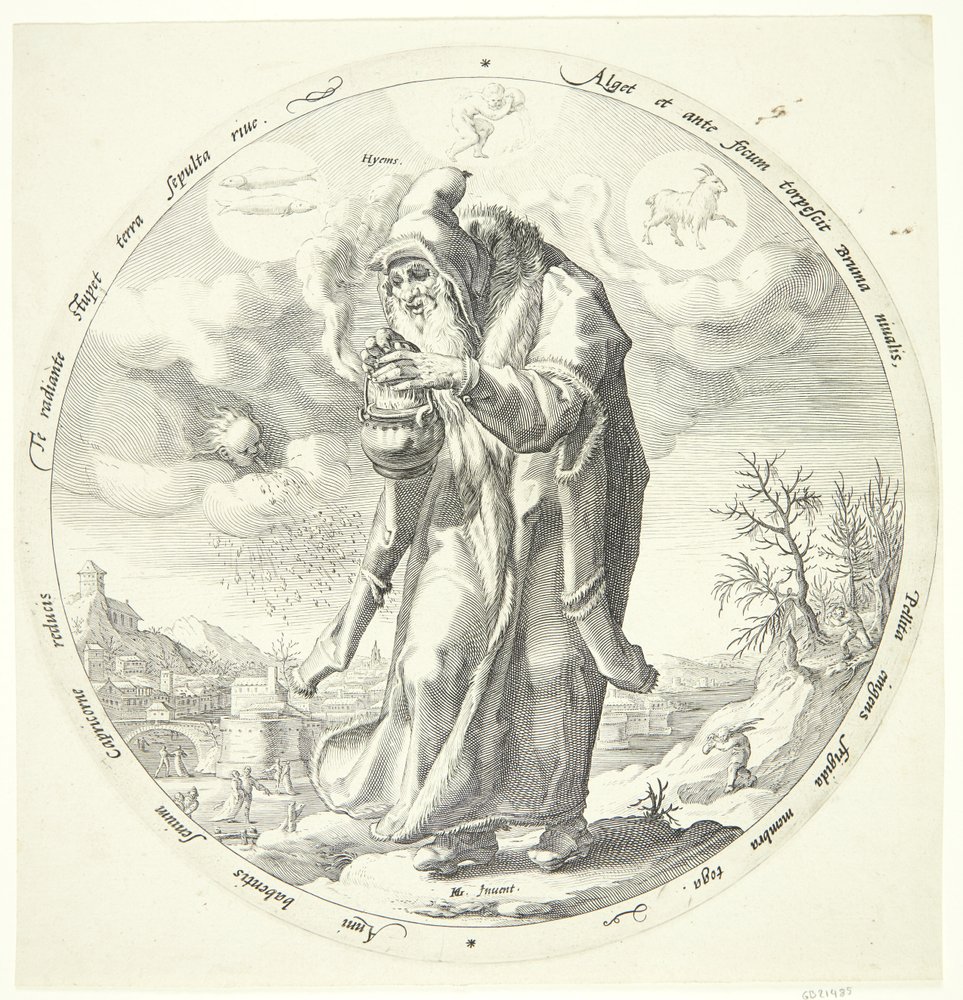 Winter by Jacob Matham: Highest-quality art reproduction