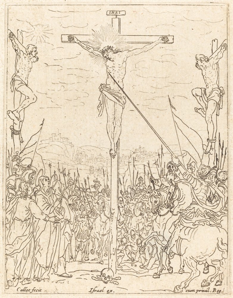 Christ on the Cross by Jacques Callot: Buy fine art print