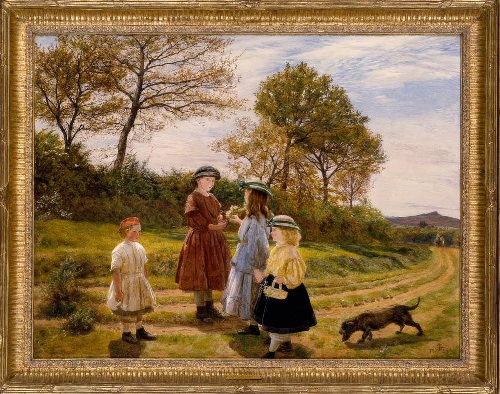 The Flower Pickers by James Archer: Buy fine art print