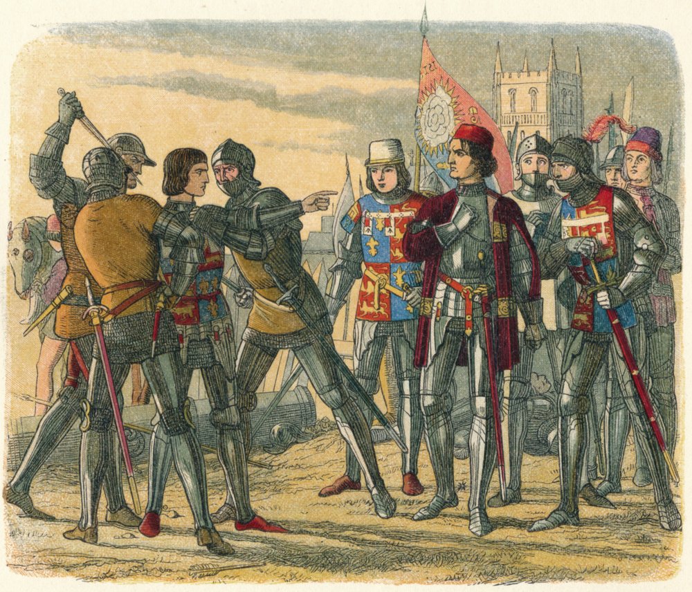 Murder of Prince Edward, 1471 by James William Edmund Doyle