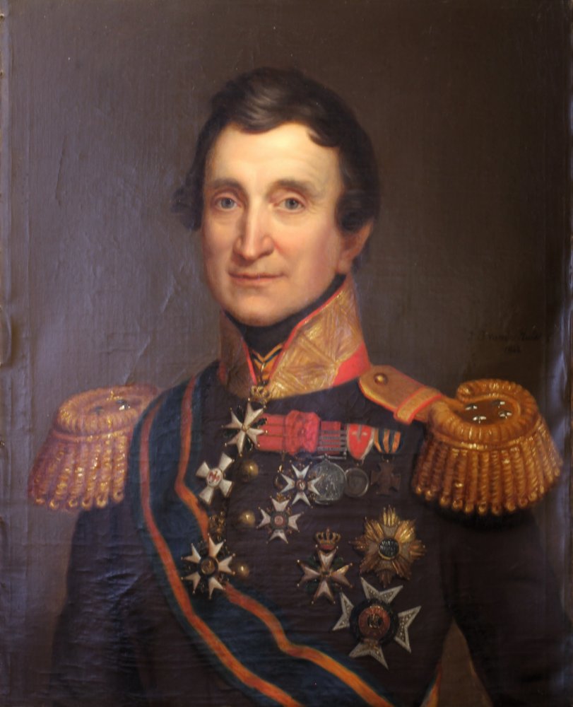 Jean-Victor de Constant-Rebecque in Uniform of Lieutenant General in ...