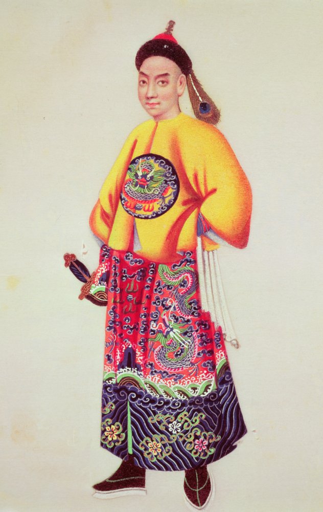 Costume of an Emperor, Late 18th Century by Japanese School