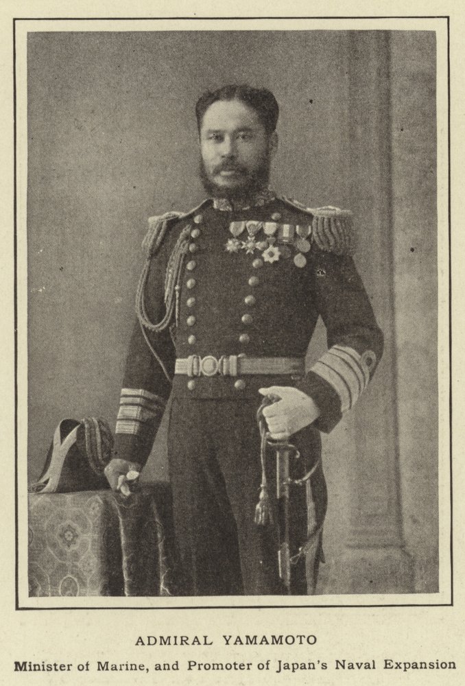 Admiral Yamamoto, Minister of Marine, and Promoter of Japan's Naval ...