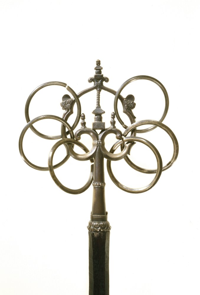 Finial of a Buddhist priest's staff (shakujo) Kamakura period