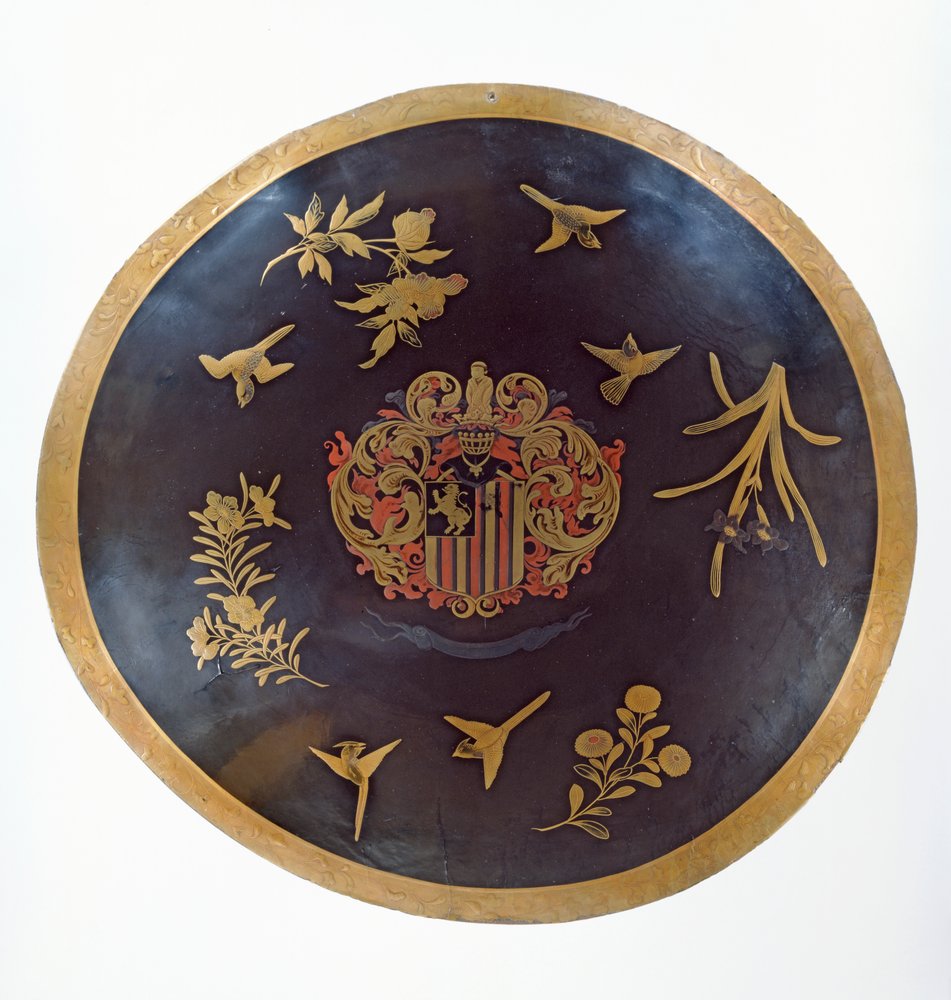 Shield depicting the armorial bearings of Constantijn Ranst, for the ...