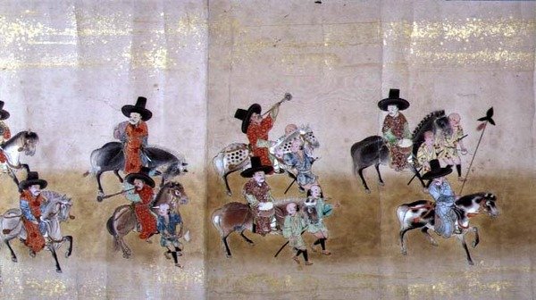 Sixth Korean Embassy to Japan in Meireki 1 at the time of Tokugawa ...