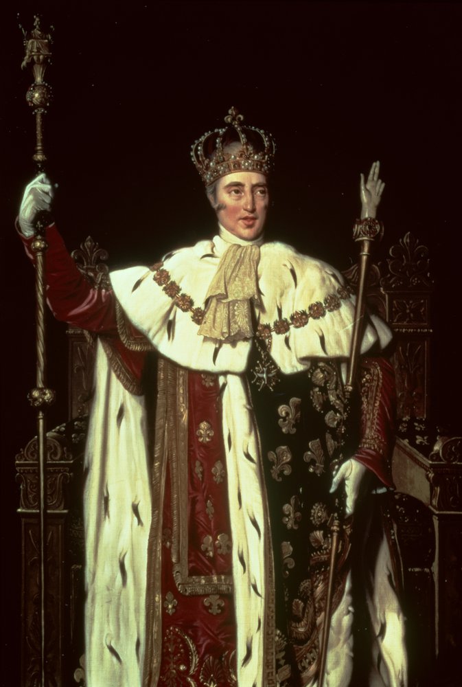 Portrait of Charles X of France (detail)