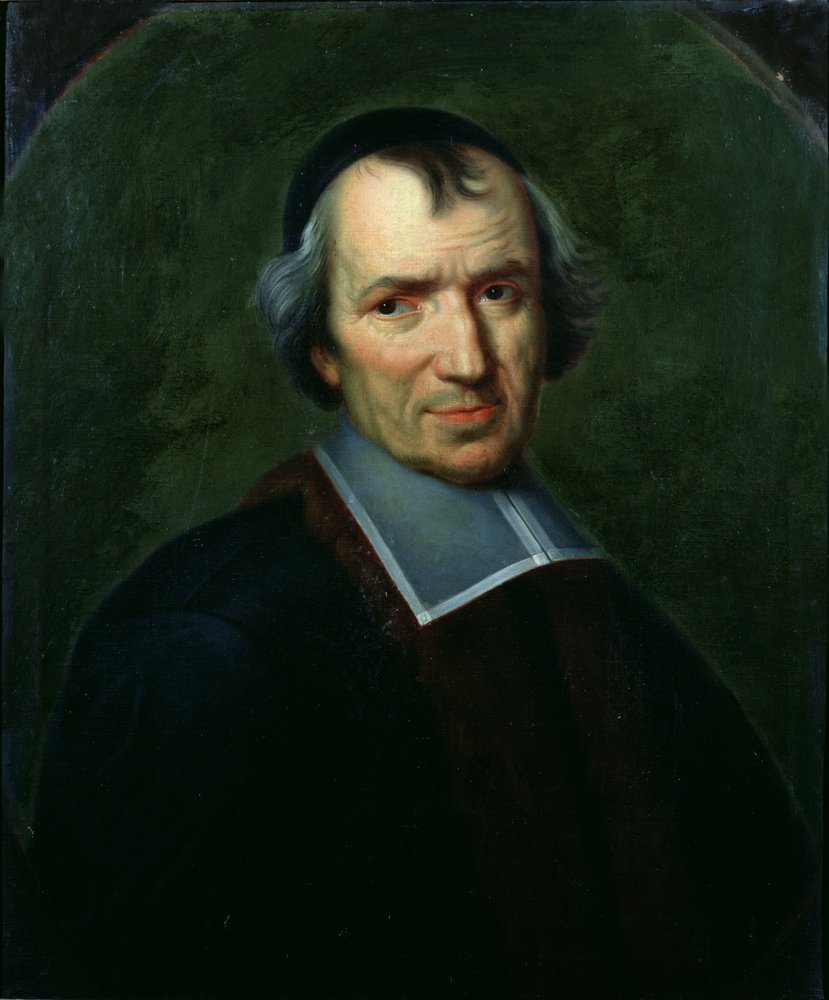 Portrait of Antoine Arnauld by Jean Baptiste de Champaigne