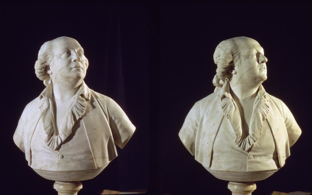 Portrait bust of Giuseppe Balsamo, called the count of Cagliostro