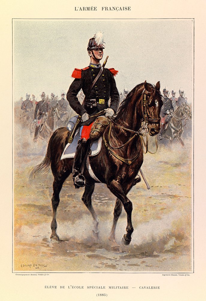 Types and Uniforms of the French Army: Pupil of the Special Military ...