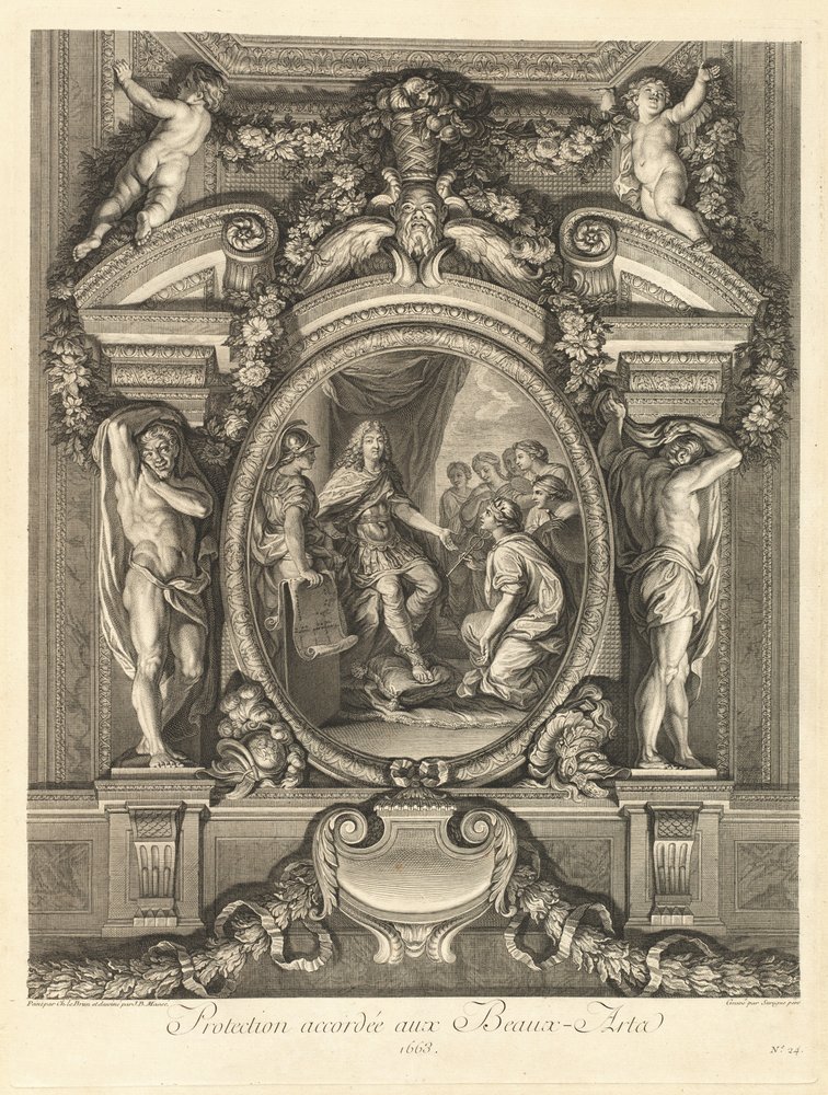 Protection Granted to the Fine Arts 1663 [pl. 24]