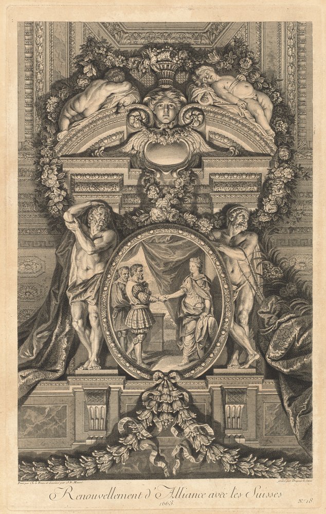 Renewal of Alliance with the Swiss 1663 [pl. 18]