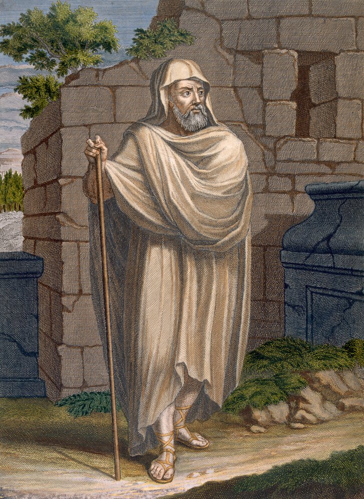 A Desert Arab, plate 94 from 'Collection of One Hundred Prints ...