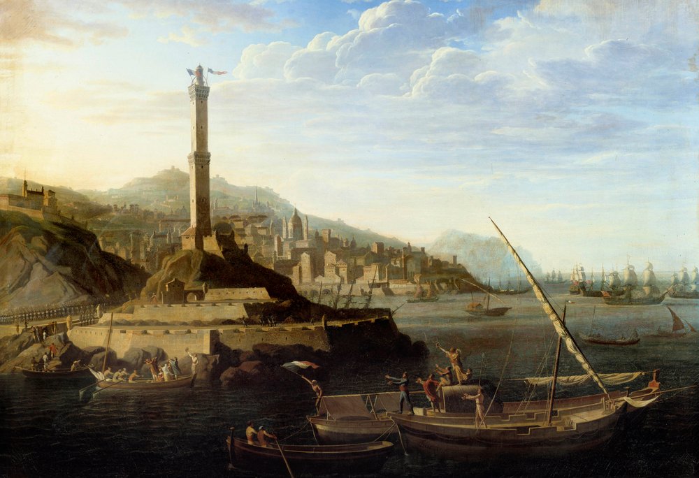 Napoleonic War: Entry into Genoa of the French Army Commanded by ...