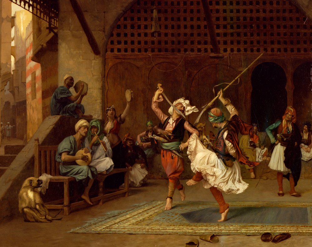 The Pyrrhic Dance by Jean Leon Gerome: Buy fine art print