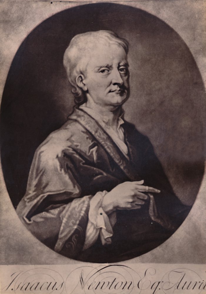 Sir Isaac Newton, English Mathematician and Physicist, Early 18th Century